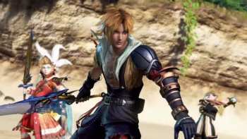 Tidus Shows off His Blitzball Skills in Dissidia Final Fantasy