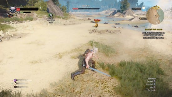 How to Beat Ofieri Mage in The Witcher 3 Hearts of Stone - Twinfinite