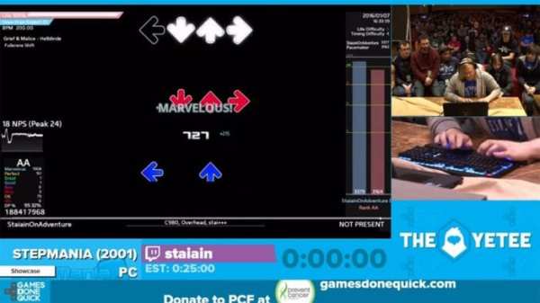 Insane Stepmania Speedrun from AGDQ Will Leave You in Awe