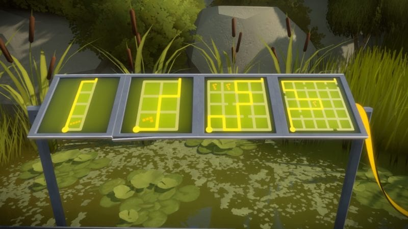 The Witness: Marsh Laser Puzzles Walkthrough - Twinfinite