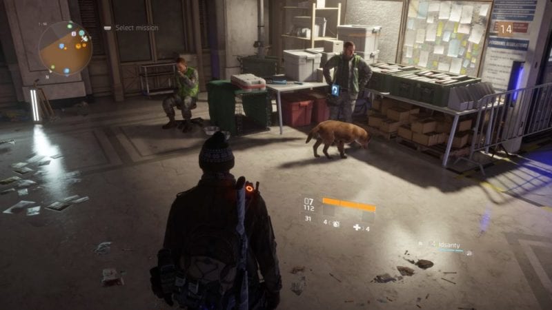 The Division: How to Get a Dog For Your Base - Twinfinite