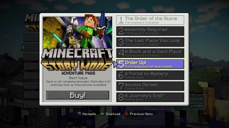Minecraft: Story Mode's Last Three Episode Names Revealed - Twinfinite
