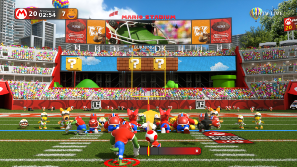 Fan Creates Super Mario Football Game Concept Art - Twinfinite