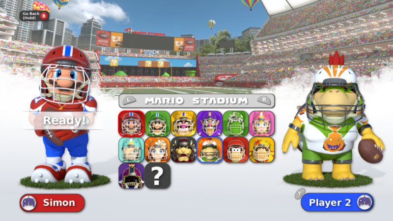 Fan Creates Super Mario Football Game Concept Art - Twinfinite