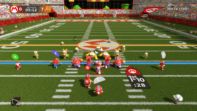 Fan Creates Super Mario Football Game Concept Art - Twinfinite