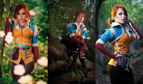 Incredible Witcher 2 & 3 Triss Cosplay from Around the Web