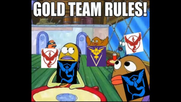 Pokemon GO Valor vs Mystic vs Instinct Memes to Fuel Your Rivalry
