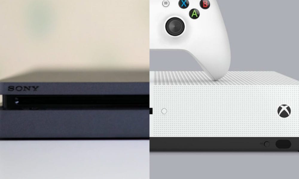 Comparing the Sizes of the PS4 Slim and the Xbox One S