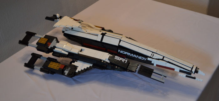 Check Out This Impressive Lego Replica of Mass Effect's Normandy ...