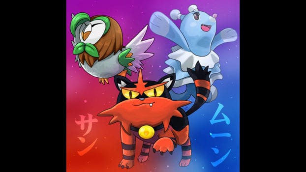 15 Incredible Pieces of Pokemon Sun and Moon Starter Evolutions Fan Art