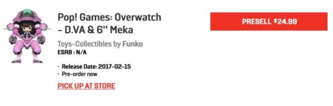 EB Games Has the New Overwatch Funko Pop Figures Up For Pre-Order With ...