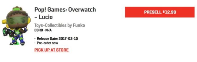 EB Games Has the New Overwatch Funko Pop Figures Up For Pre-Order With ...