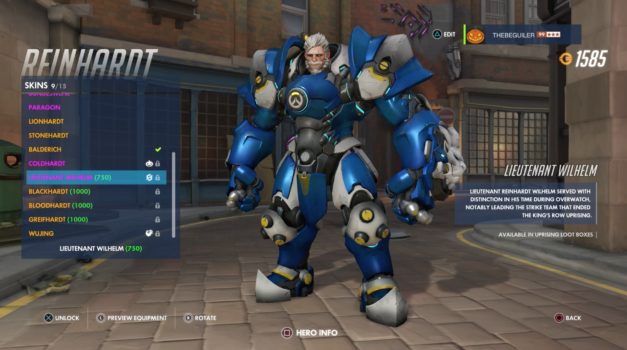 All of the New Overwatch Uprising Event's Skins