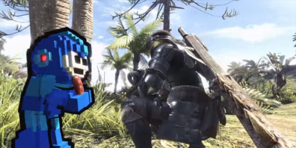 Monster Hunter World Lets You Transform Felynes into Mega Man - Twinfinite
