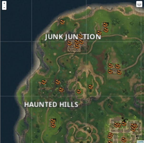 Fortnite: All New Map Chest Locations in Battle Royale