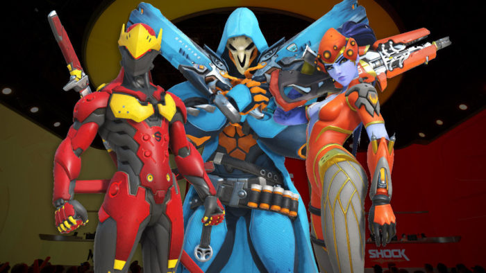 All Overwatch League Team Skin Colors