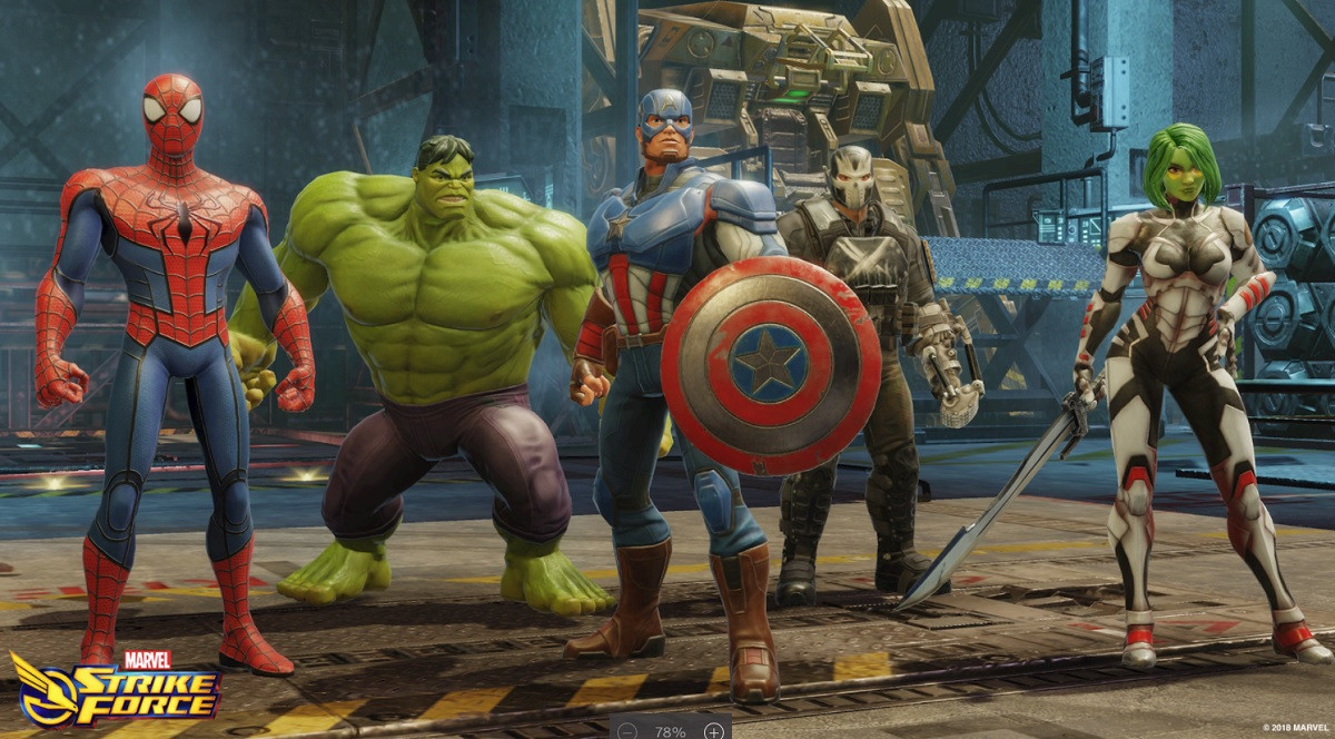 Games Like Marvel Strike Force