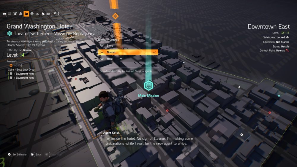 Division 2: How to Change Difficulty & All Difficulty Levels