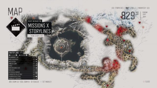 Days Gone: How to Open the Map & What it Looks Like