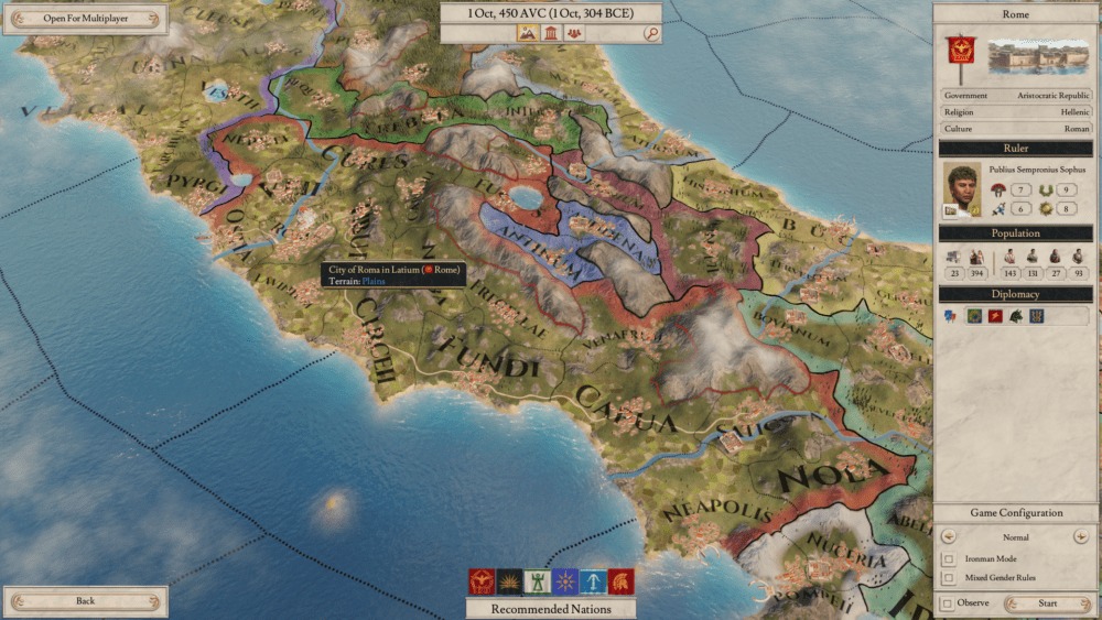 Imperator Rome: Best Nations to Play as a Newcomer