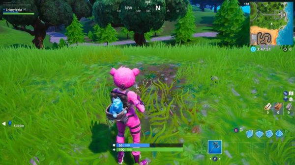 Fortnite: Where the Knife Points on the Treasure Map Loading Screen ...