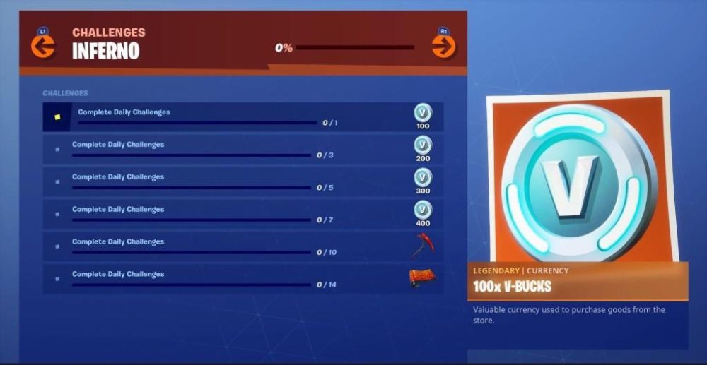 Fortnite: How to Get Inferno Skin & Complete All Challenges