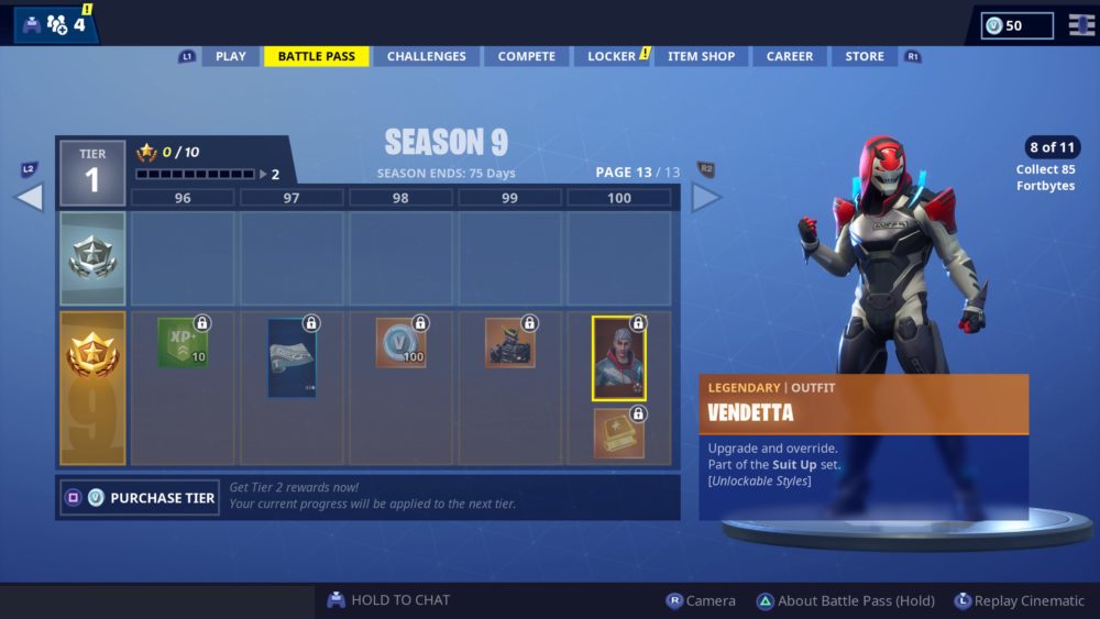 Fortnite Season 9 Tier 100 Skin: What It Looks Like & All Unlockable ...