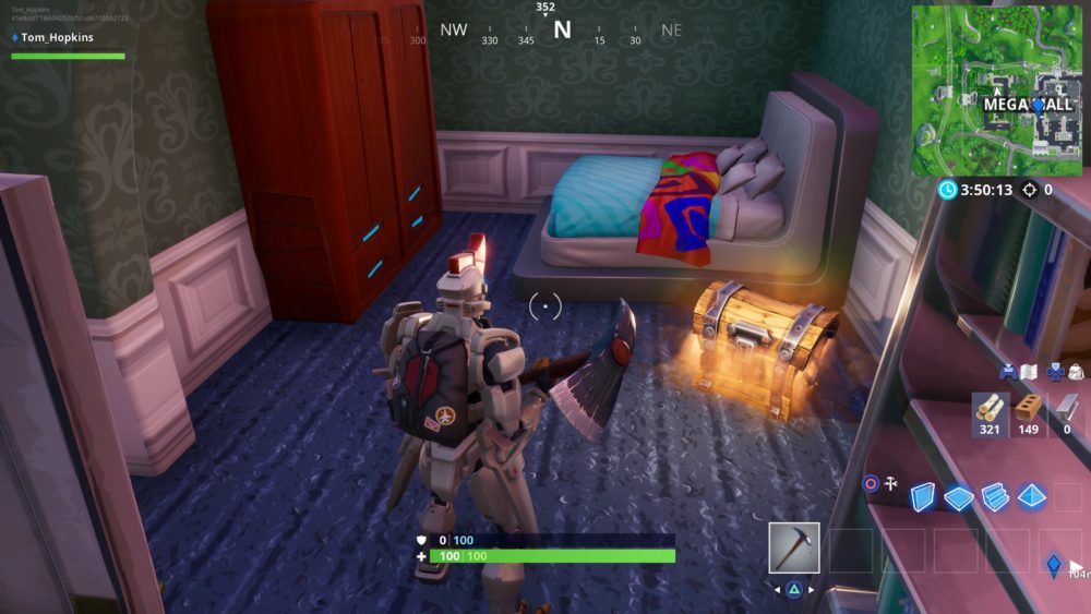 Fortnite Season 9: Mega Mall Chest Spawn Locations