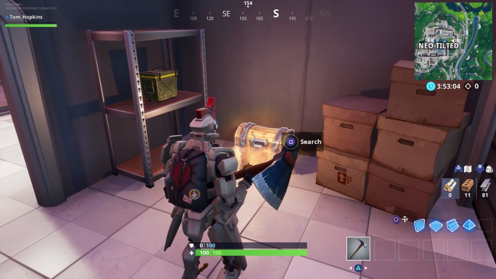 Fortnite Season 9: Neo Tilted Chest Spawn Locations