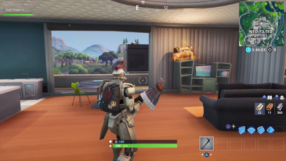 Fortnite Season 9: Neo Tilted Chest Spawn Locations