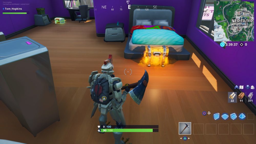 Fortnite Season 9: Neo Tilted Chest Spawn Locations - Twinfinite