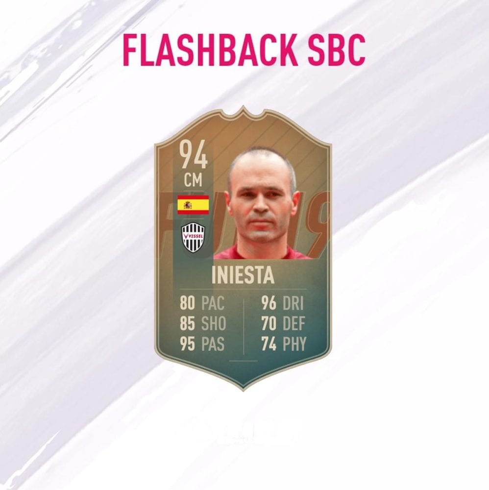 FIFA 19: How to Complete Flashback Iniesta SBC - Twinfinite