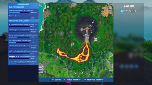 Fortnite Fortbyte 80 Location: Where to Use Bunker Basher to Smash Rock ...