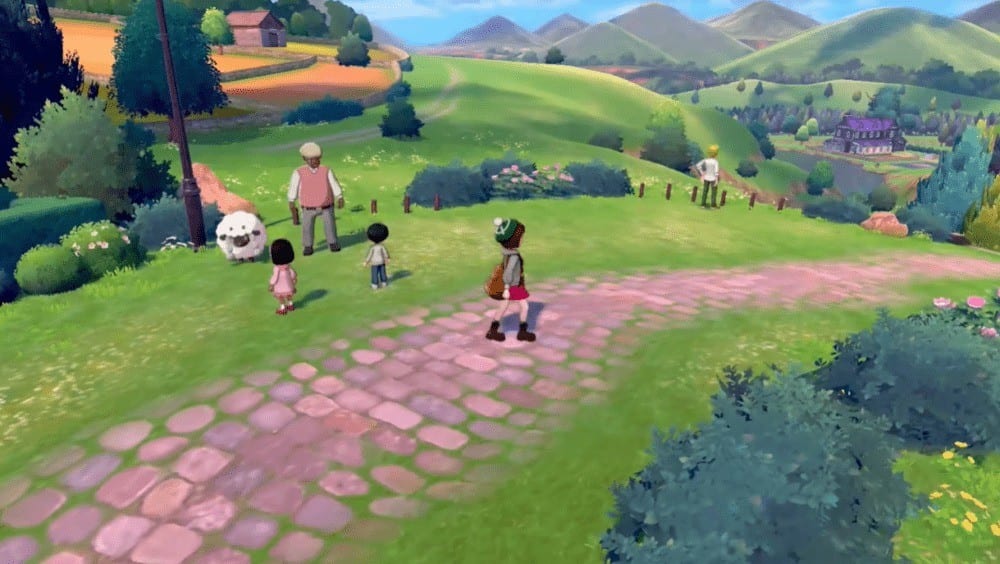 Latest Pokemon Sword & Shield Gameplay Tours a Pretty Galar Town ...