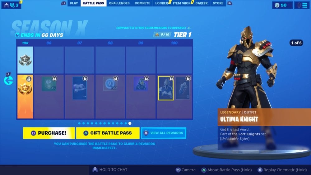 Fortnite Season 10: What the Tier 100 Skin Is