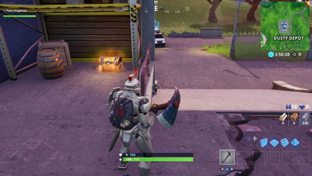 Fortnite Season 10: Dusty Depot Chest Spawn Locations