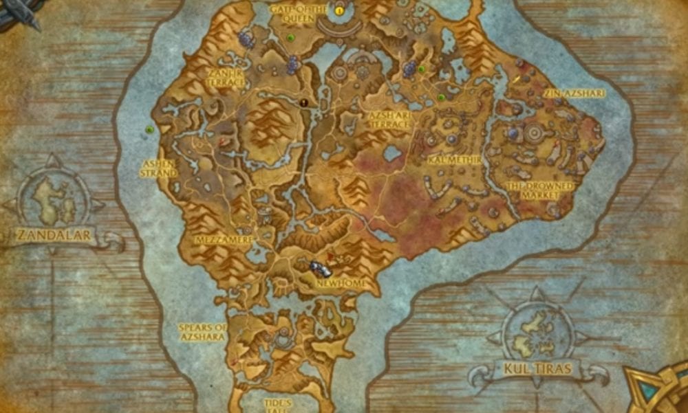 World of Warcraft (WoW): How to Get to Nazjatar - Twinfinite