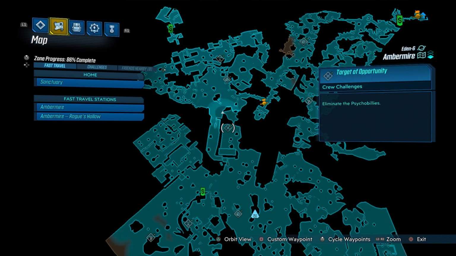 Borderlands 3 Ambermire Crew Challenge Locations: Typhon Logs, Crimson ...