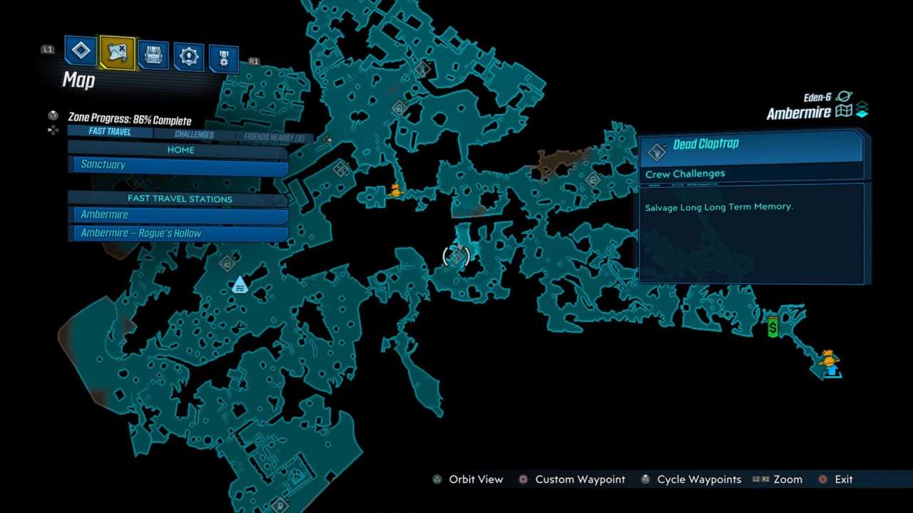 Borderlands 3 Ambermire Crew Challenge Locations: Typhon Logs, Crimson ...
