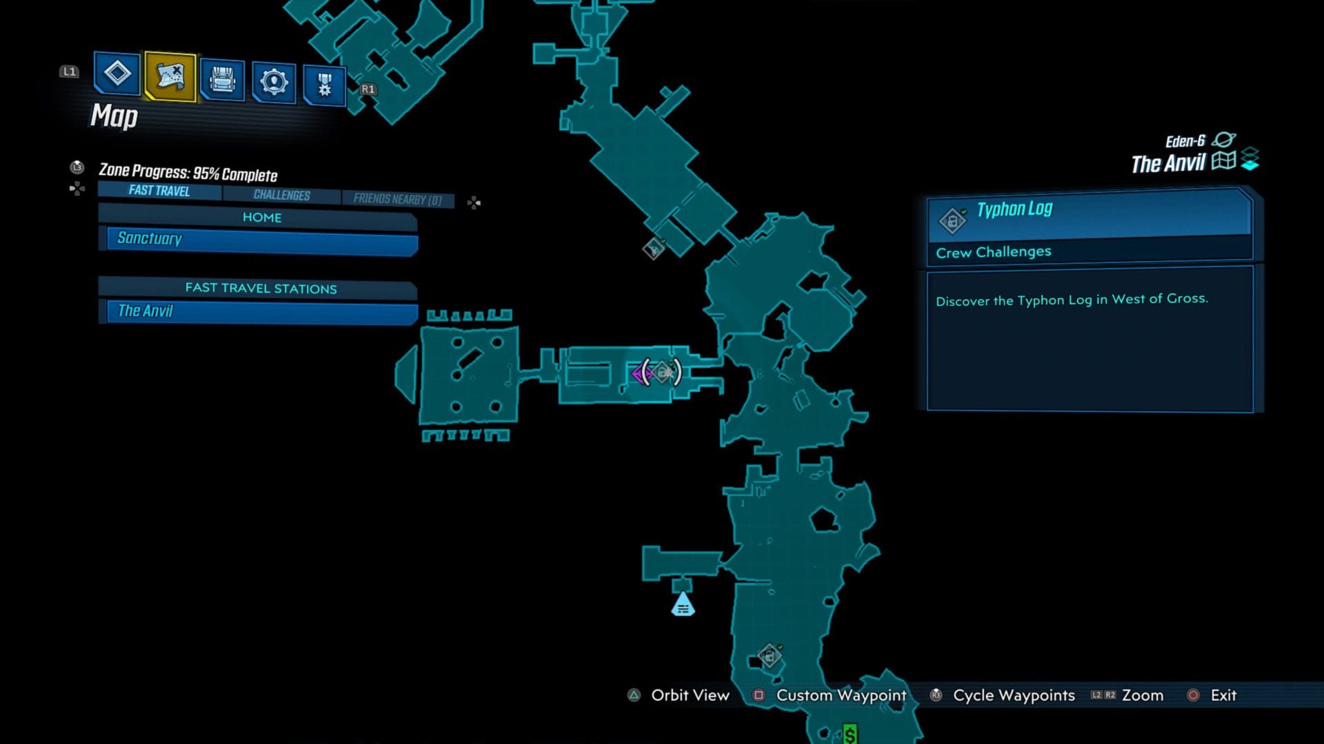 Borderlands 3 Anvil Crew Challenge Locations: Typhon Logs, Dead ...