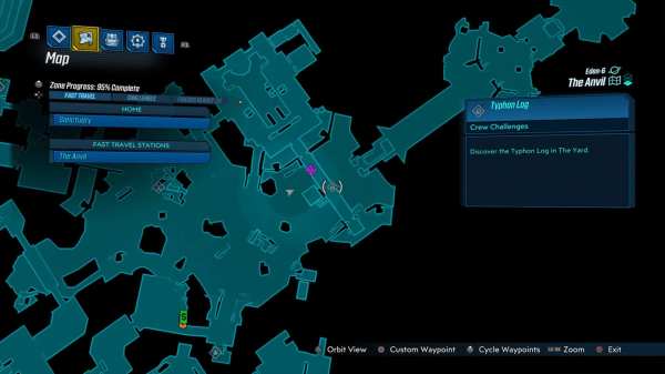 Borderlands 3 Anvil Crew Challenge Locations: Typhon Logs, Dead ...