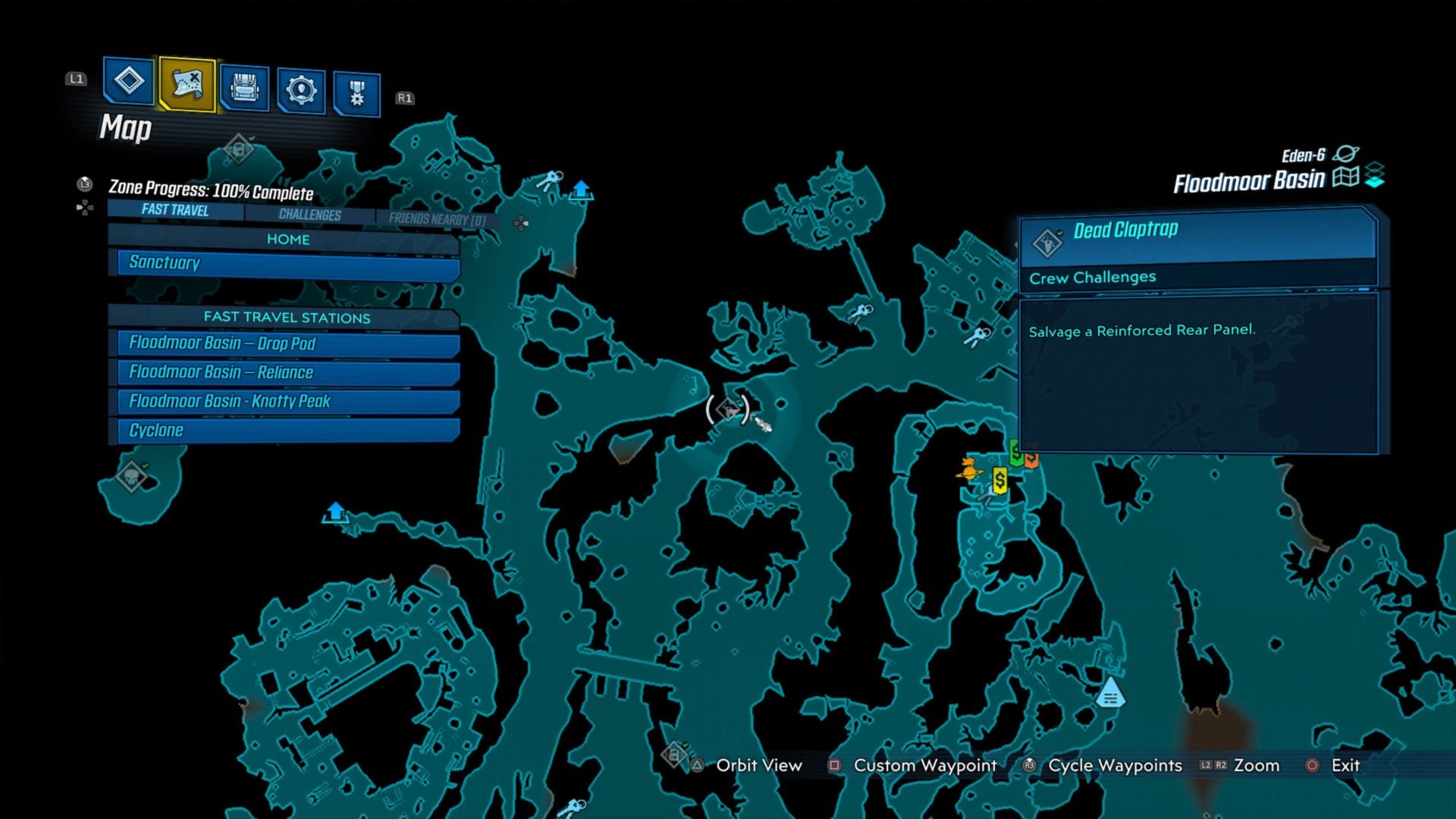 Borderlands 3 Floodmoor Basin Crew Challenge Locations: Typhon Logs ...