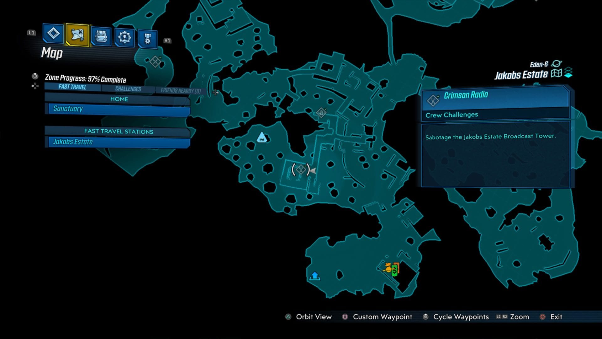 Borderlands 3 Jakobs Estate Crew Challenge Locations: Typhon Logs, Dead ...