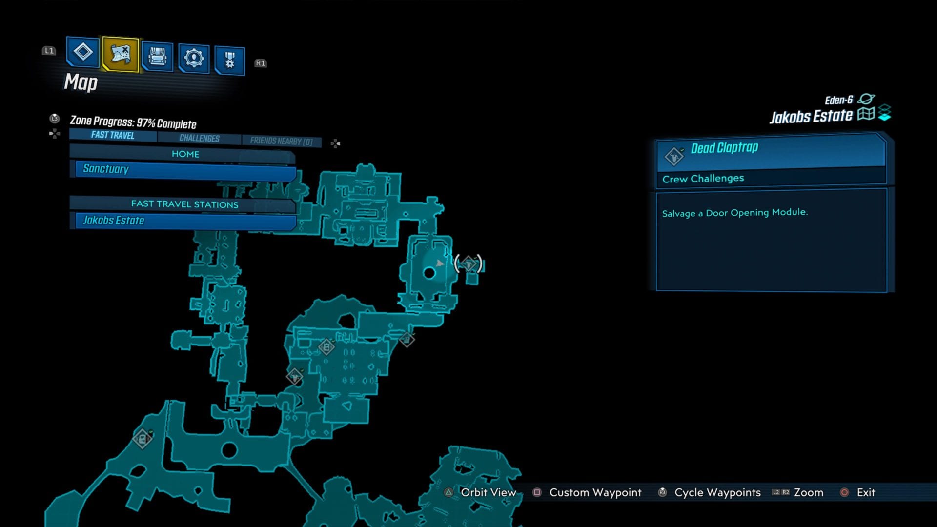 Borderlands 3 Jakobs Estate Crew Challenge Locations: Typhon Logs, Dead ...