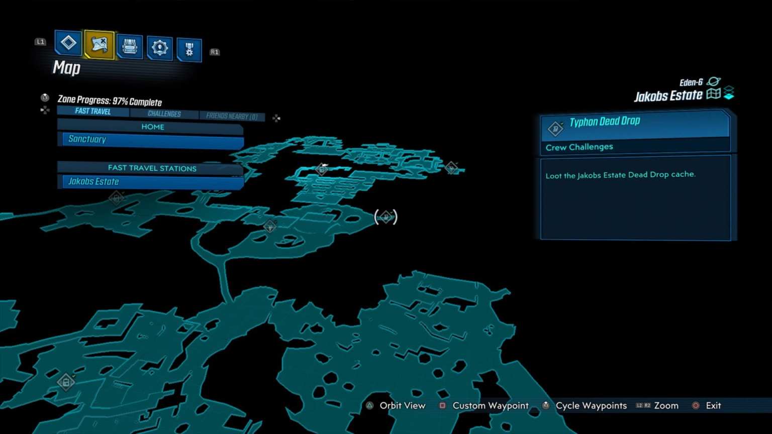 Borderlands 3 Jakobs Estate Crew Challenge Locations: Typhon Logs, Dead ...