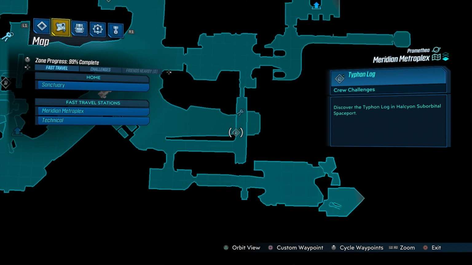 Borderlands 3: Meridian Metroplex Typhon Log Locations - Twinfinite