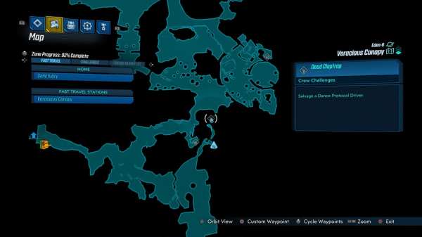 Borderlands 3 Voracious Canopy Crew Challenge Locations: Typhon Logs ...