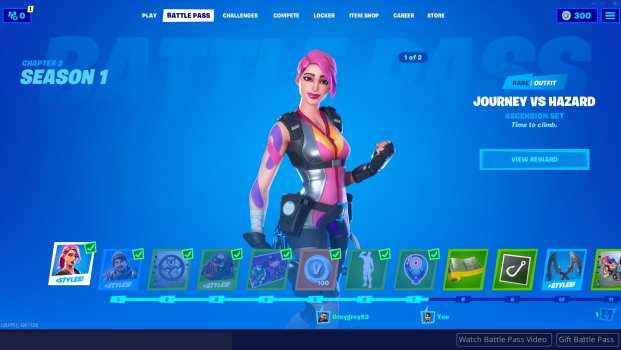 Fortnite: Summit Highest Mountain Wearing Journey Outfit Guide - Twinfinite