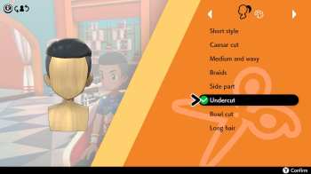 Pokemon Sword & Shield: All Hairstyles in the Game