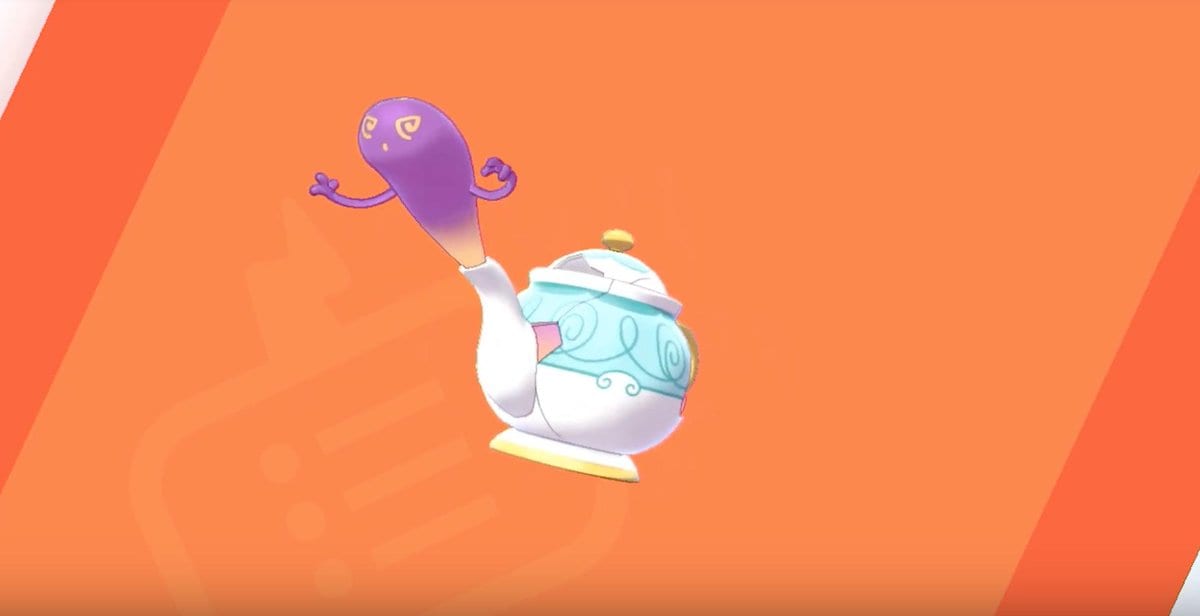 Pokemon Sword and Shield: How to Evolve Sinistea into Polteageist ...